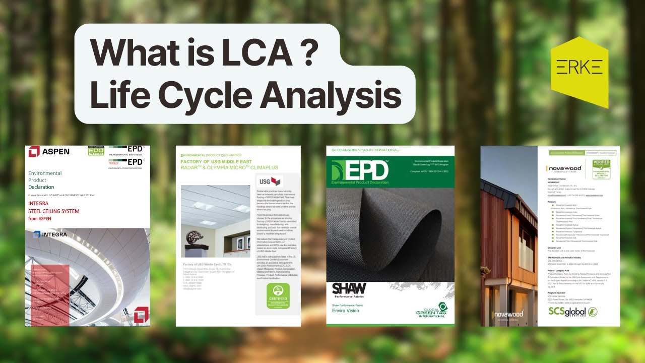 LCA I What is LCA ? I Life Cycle Analysis I Life Cycle Assessment - YouTube