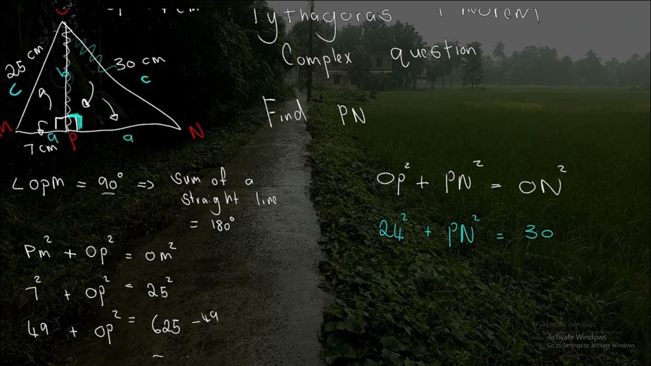 pythagoras theorem (advanced) - YouTube
