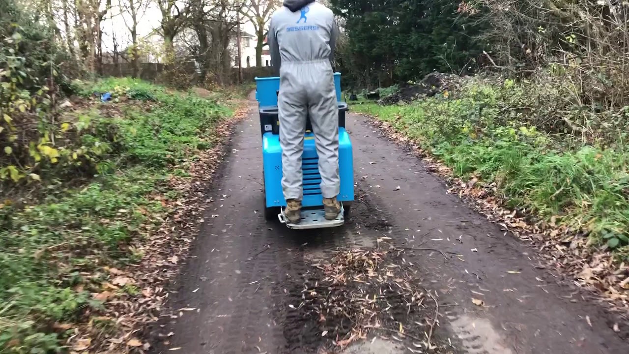 Messersi TC95 High Tip Tracked Dumper - YouTube