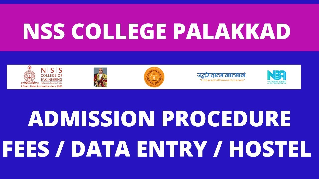 KEAM 2022 NSS College Palakkad Admission Instructions Fee data Entry keam-2022-nss-college-palakkad-admission-instructions-fee-data-entry