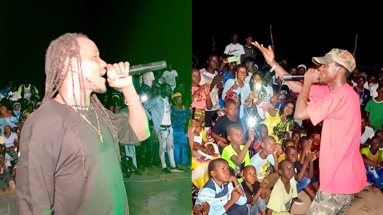 Paco Diaz assure le show au Concert de BANDI MIC à Njapalde/Missira ...