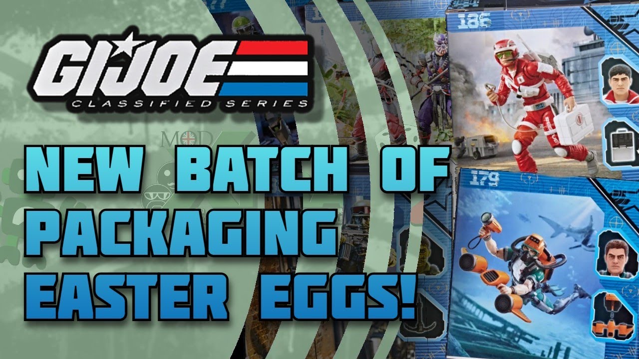 New Batch of GI Joe Classified Packaging Easter Eggs Spotted! (Pt 5 ...