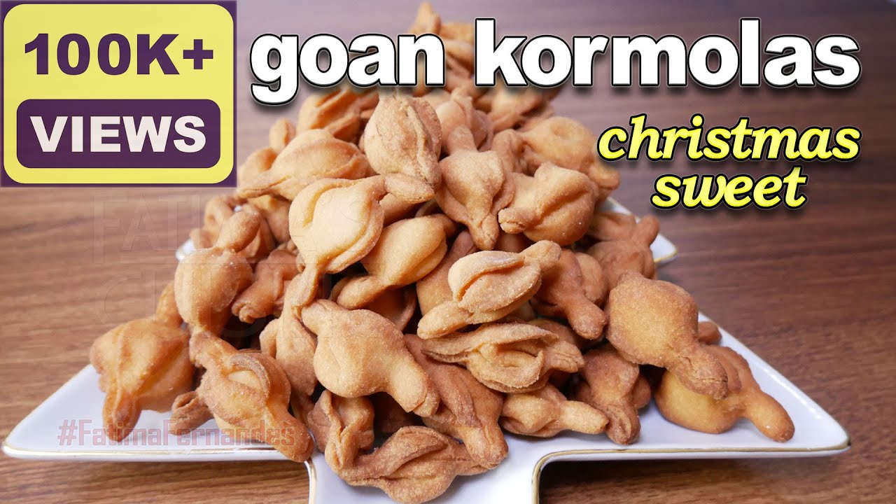 Goan Kormolas Goan Christmas Sweet Goan Kuswar Recipe Goan Sweets goan-kormolas-goan-christmas-sweet-goan-kuswar-recipe-goan-sweets