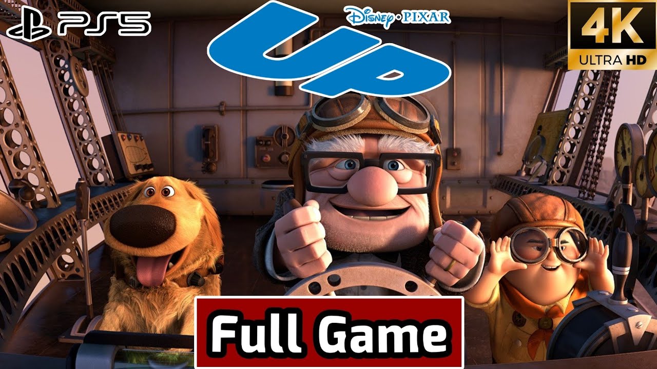 Disney Pixar Up - Gameplay Walkthrough - Full Game [4K 60FPS PS5] No ...