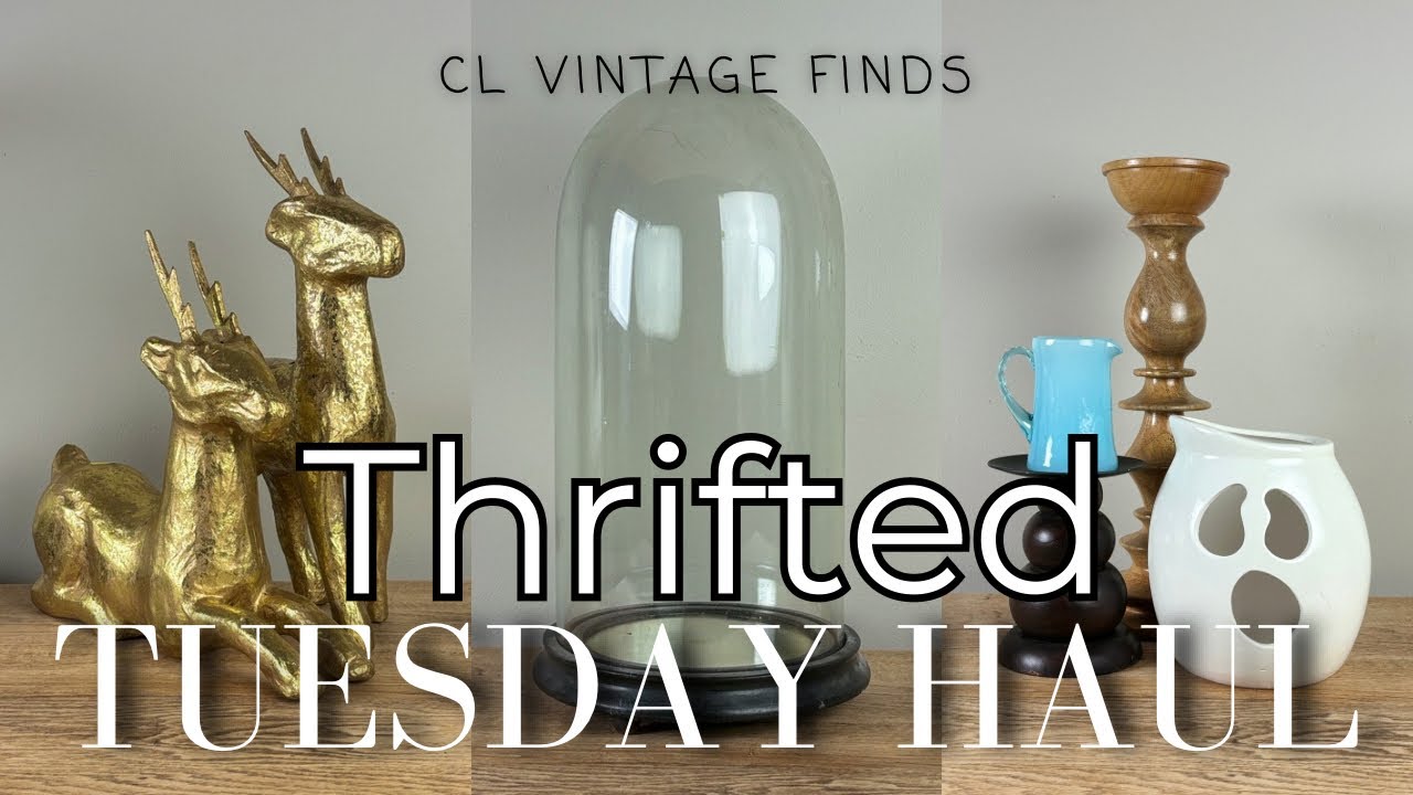 🏠 Stunning Home Goods Haul – Vintage Finds & Unique Treasures! 🏠 - YouTube