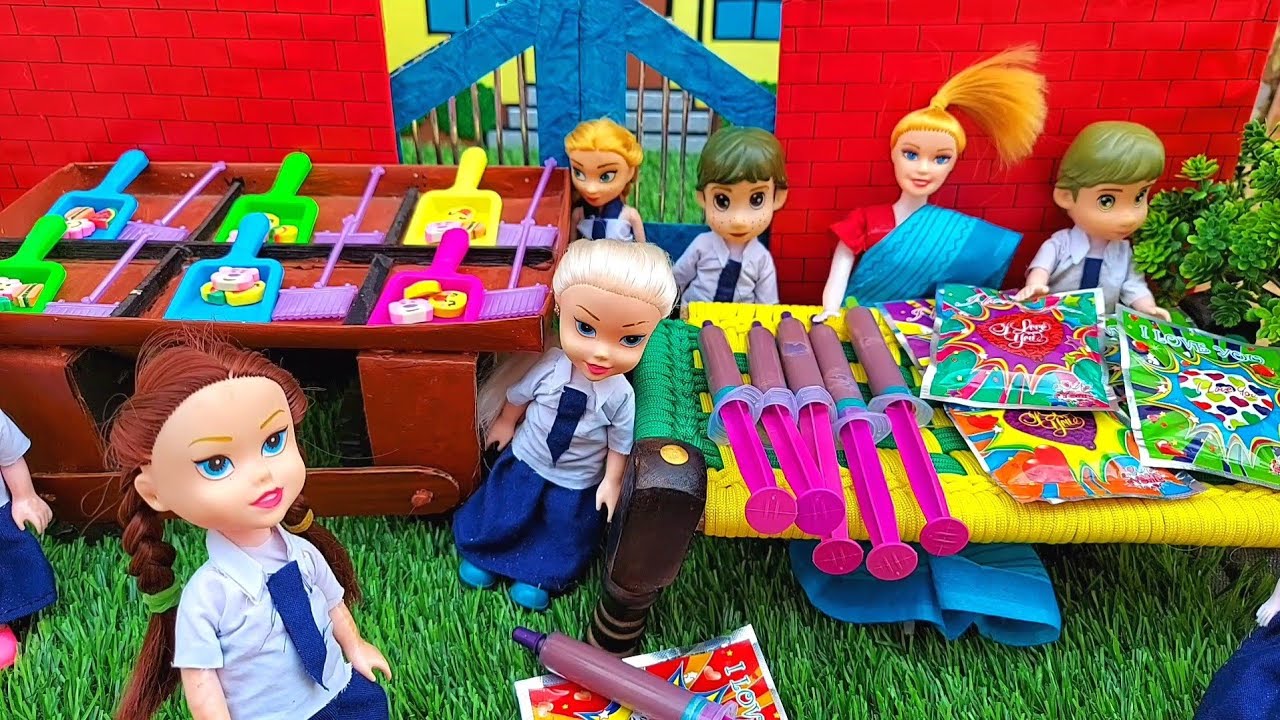 Dharshan wants to buy Different Types of Eraser set, Injection candy ...