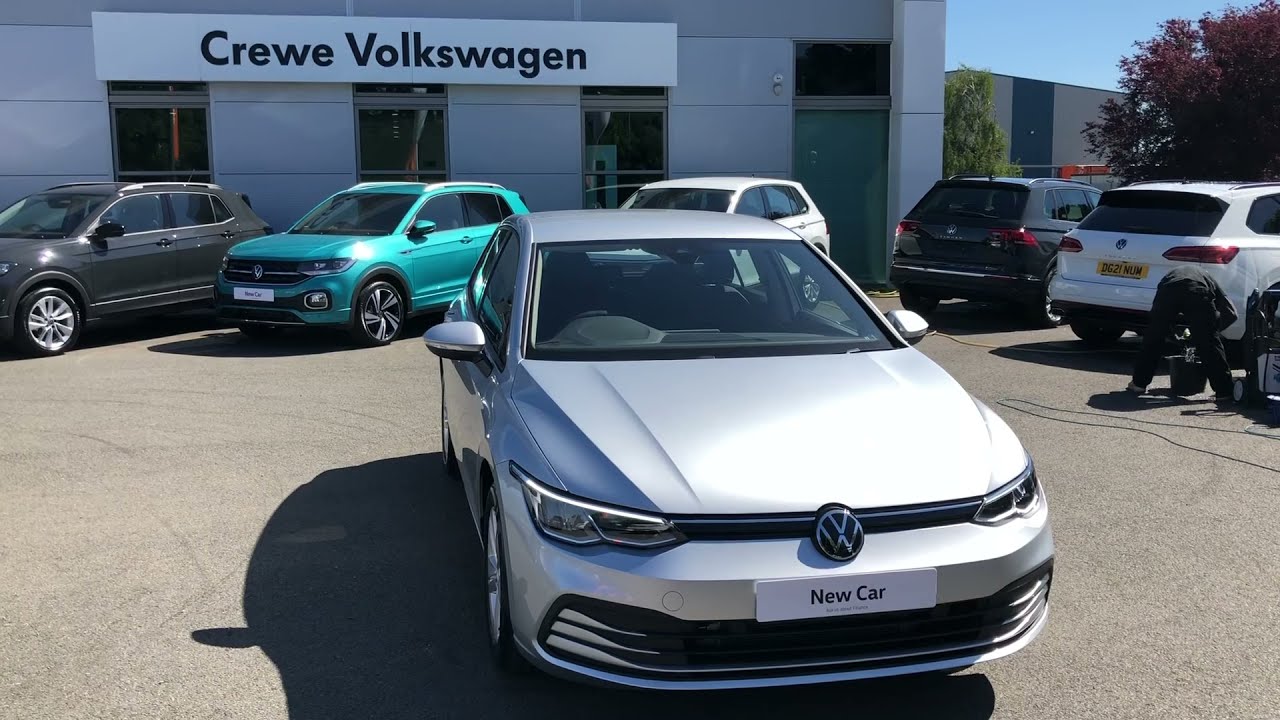 Brand New Volkswagen Golf 8 Life 1.5eTSI DSG in Reflex Silver - YouTube