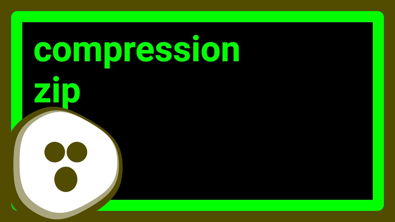 ZIP file decompression inflating vs extracting - YouTube