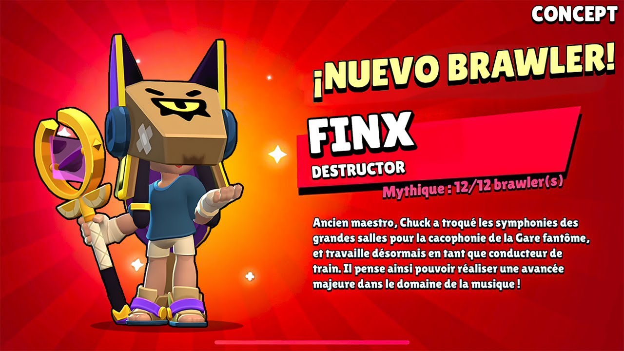 😍NEW BRAWLER FINX IS HERE!!!🎁|FREE GIFTS Brawl Stars/CONCEPT - YouTube
