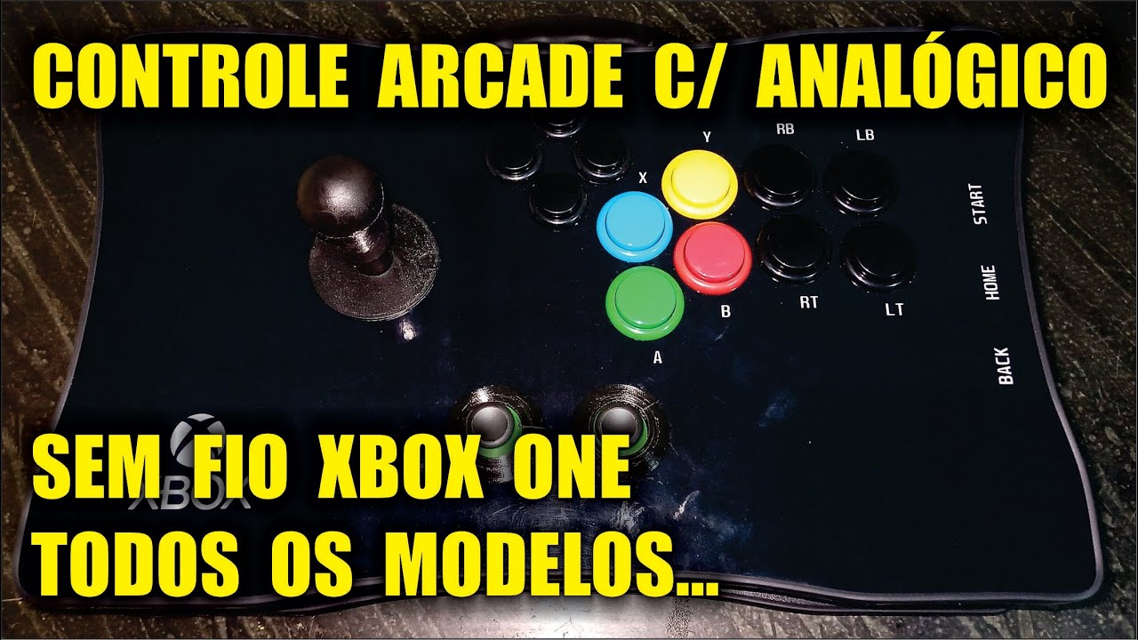 ARCADE XBOX ONE TODOS OS MODELOS E PC COM ANALÓGICO SEM FIO - "Rafael ...