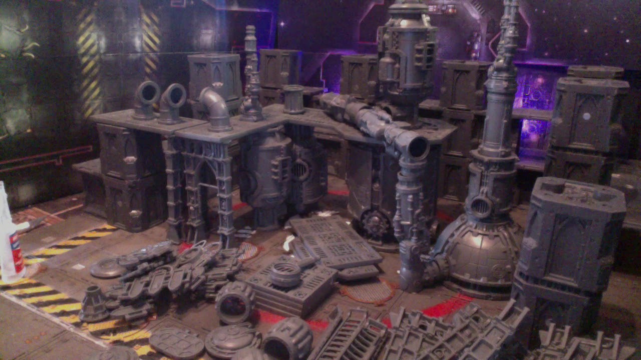WHMS Kill Team How to Build & Paint game board Sector Mechanicus ...
