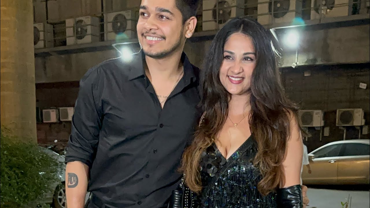 Dewangini vyas Divyansh Pokharna At Mtv Splitsvilla 15 Succes party in ...