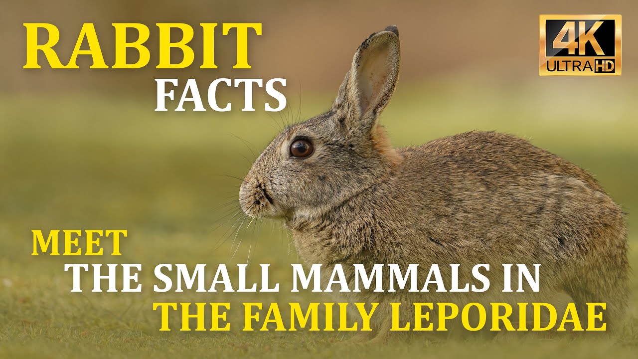 RABBIT FACT | THE SMALL MAMMALS IN THE FAMILY LEPORIDAE - YouTube
