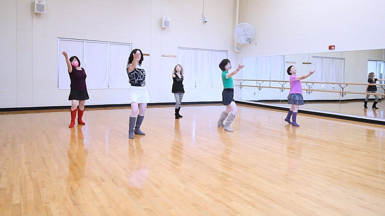 Shouting to the Monsters - Line Dance (Dance & Teach) - YouTube