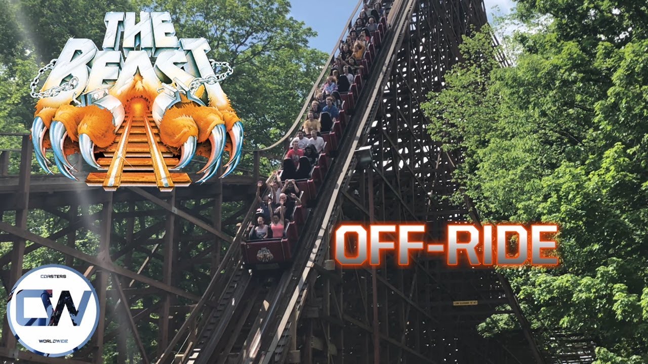 The Beast at Kings Island (Off-ride, 4K Ultra HD) - YouTube