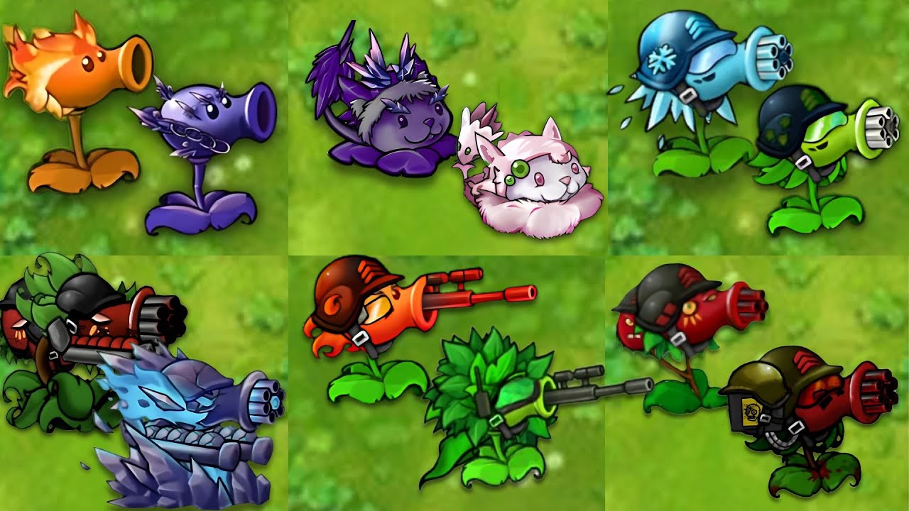 PVZ 1 Fusion 2.2 Challenge - Team Ultimate Plants PvZ Epic Mod Vs ...