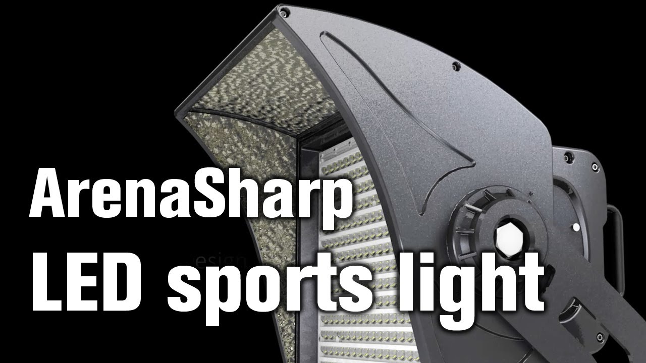 Professional LED Sports Lighting for A Large Stadium - YouTube