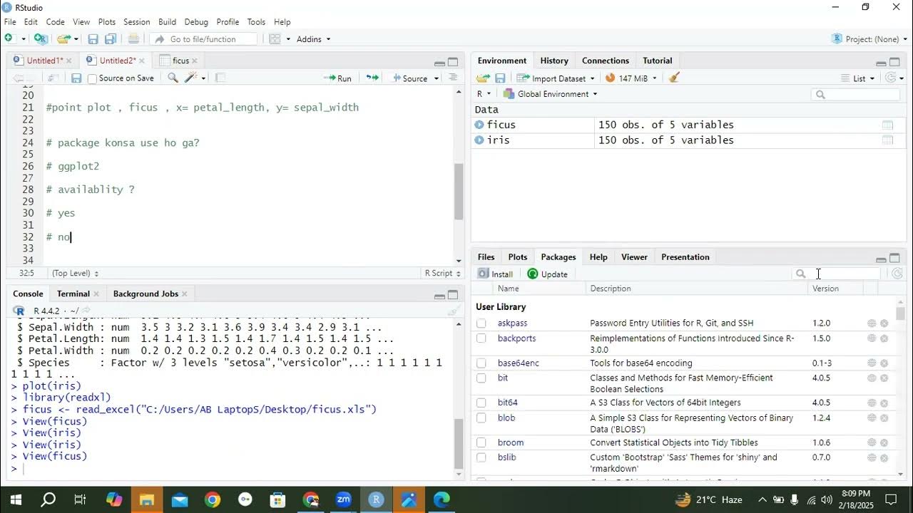Batch 73,3: How to create a point plot in R part 1 - YouTube