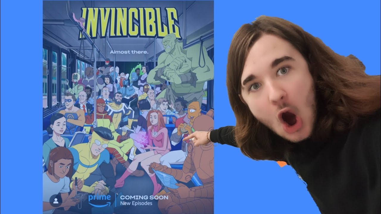 Invincible Season 2 Bus Poster - YouTube