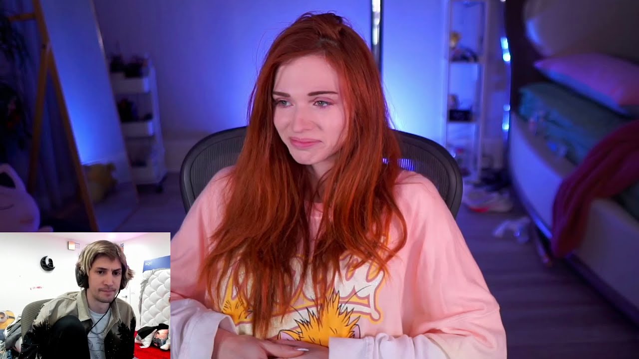 Amouranth realizing she's finally free to have friends and dress like ...