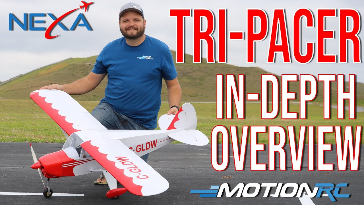 Nexa PA-22 Tri-Pacer In-Depth Overview | Motion RC - YouTube