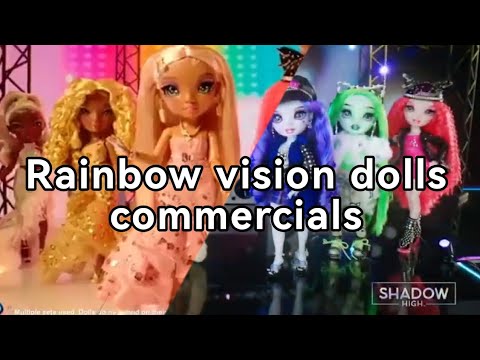 RH & SH rainbow vision doll commercials I've found || Rainbow high shadow high || Araw Amihan