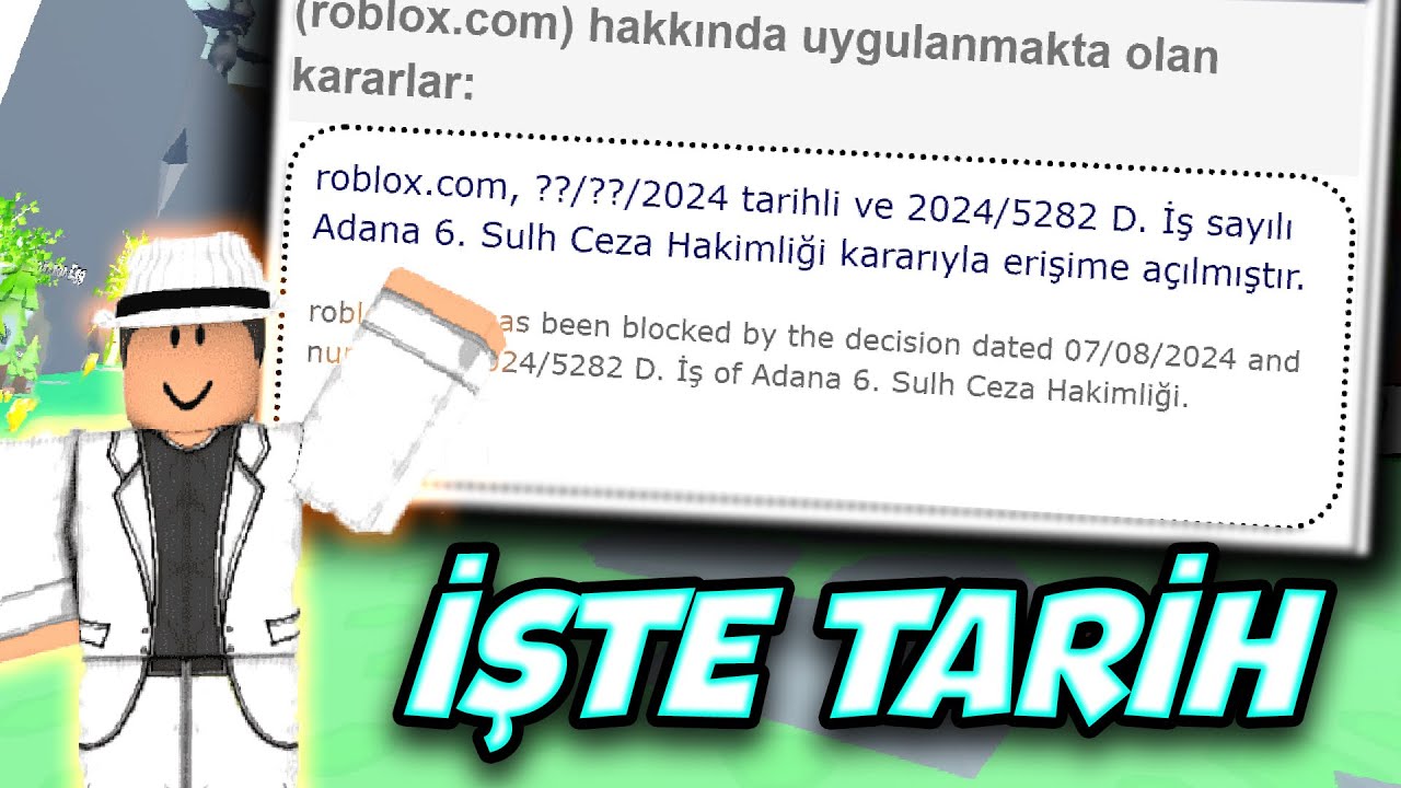 ROBLOX AÇILDI !! *ÖNEMLİ YENİ GELİŞMELER* - YouTube