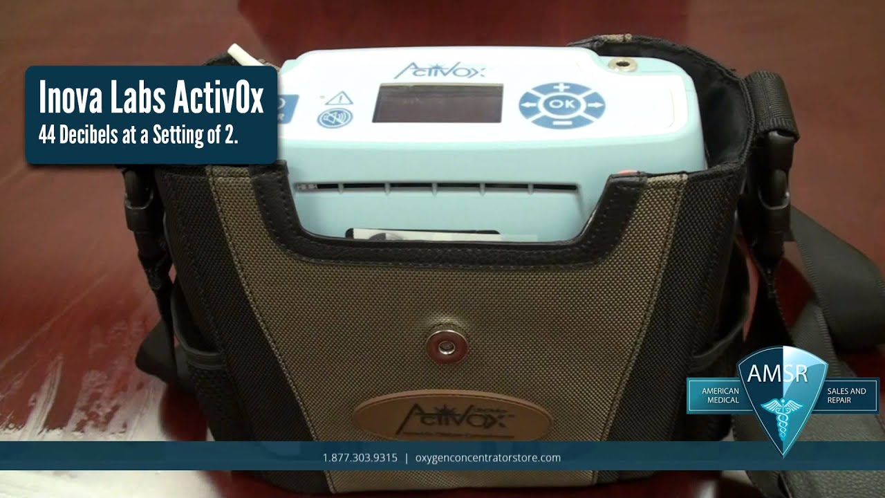 Inova Labs ActivOx Noise/Decibel Level - YouTube