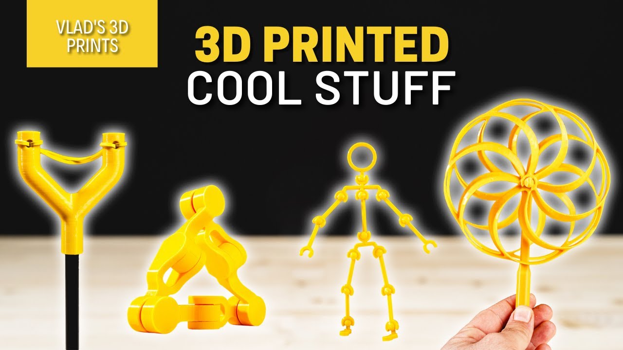 3D Printed useful things, 4K, cool 3D printed projects, 3D Printing ...