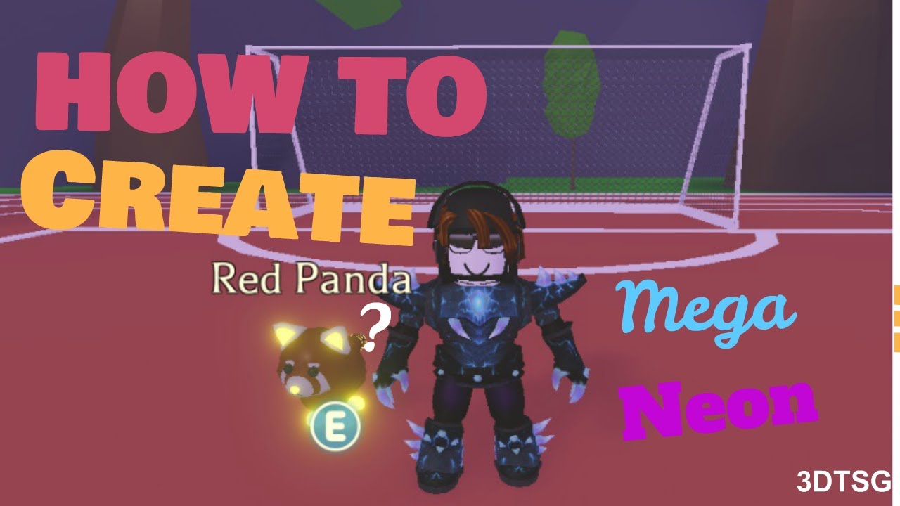 How to create Mega Neon Red Panda (Ultra-Rare) in Roblox Adopt Me ...
