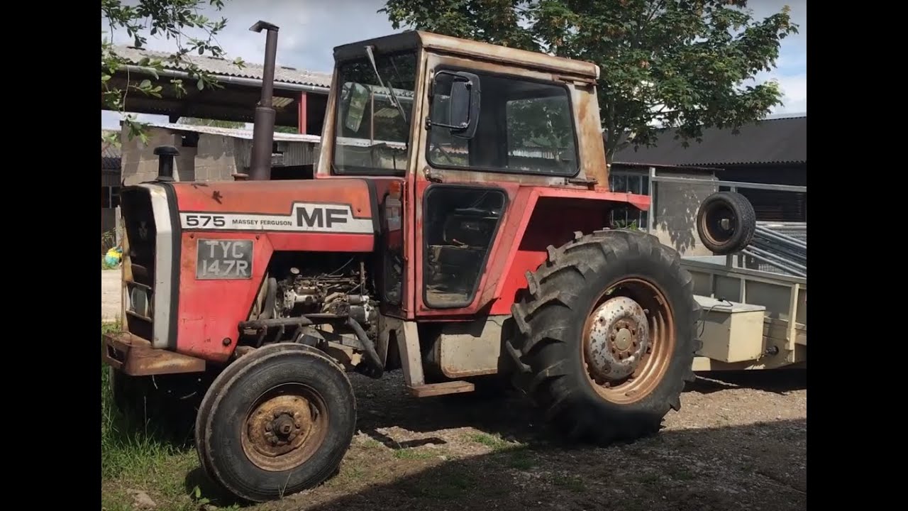 Massey Ferguson 575 1977 multipower - YouTube