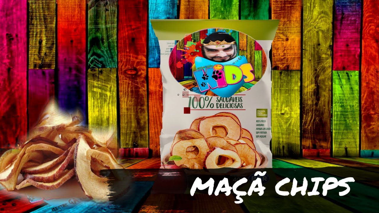 COMO FAZER MAÇÃ CHIPS - YouTube