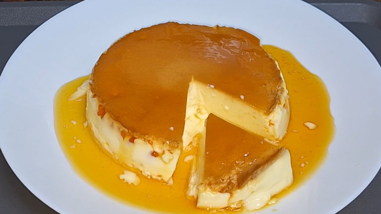 Easy Dessert Recipe Caramel Egg Pudding || Steamed Egg Pudding Recipe ...