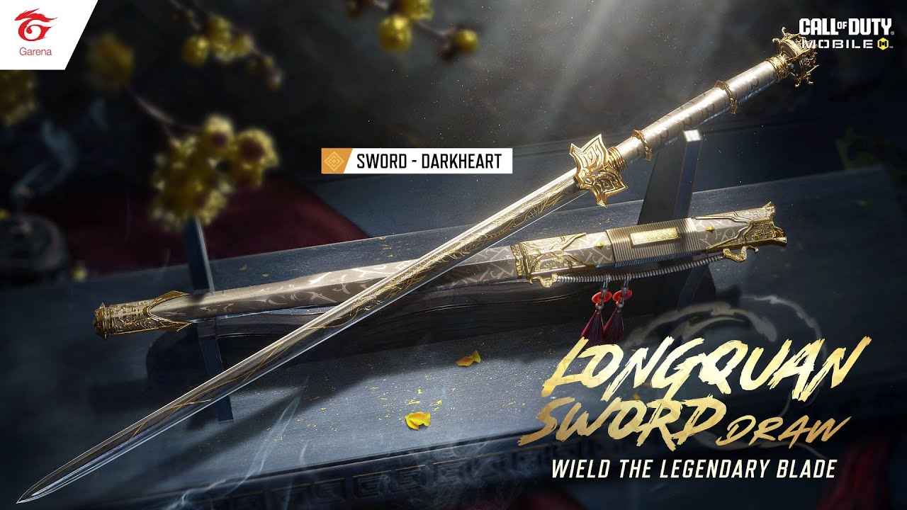 Longquan Sword Draw - Legendary Sword - Darkheart | Garena Call of Duty ...