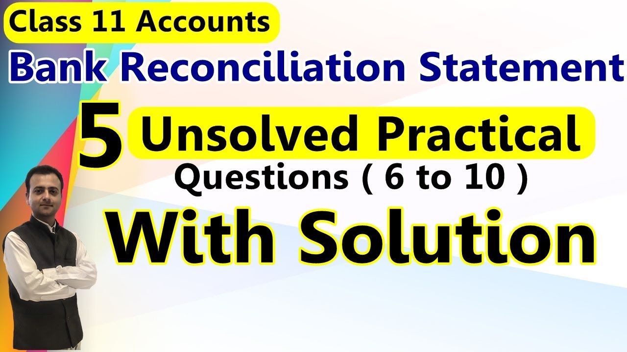 Bank Reconciliation Statement Class 11 Dk Goel, Solution of D.K. Goel, BRS Problems and ...