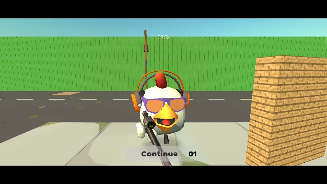 chicken gun game team fight mod - YouTube