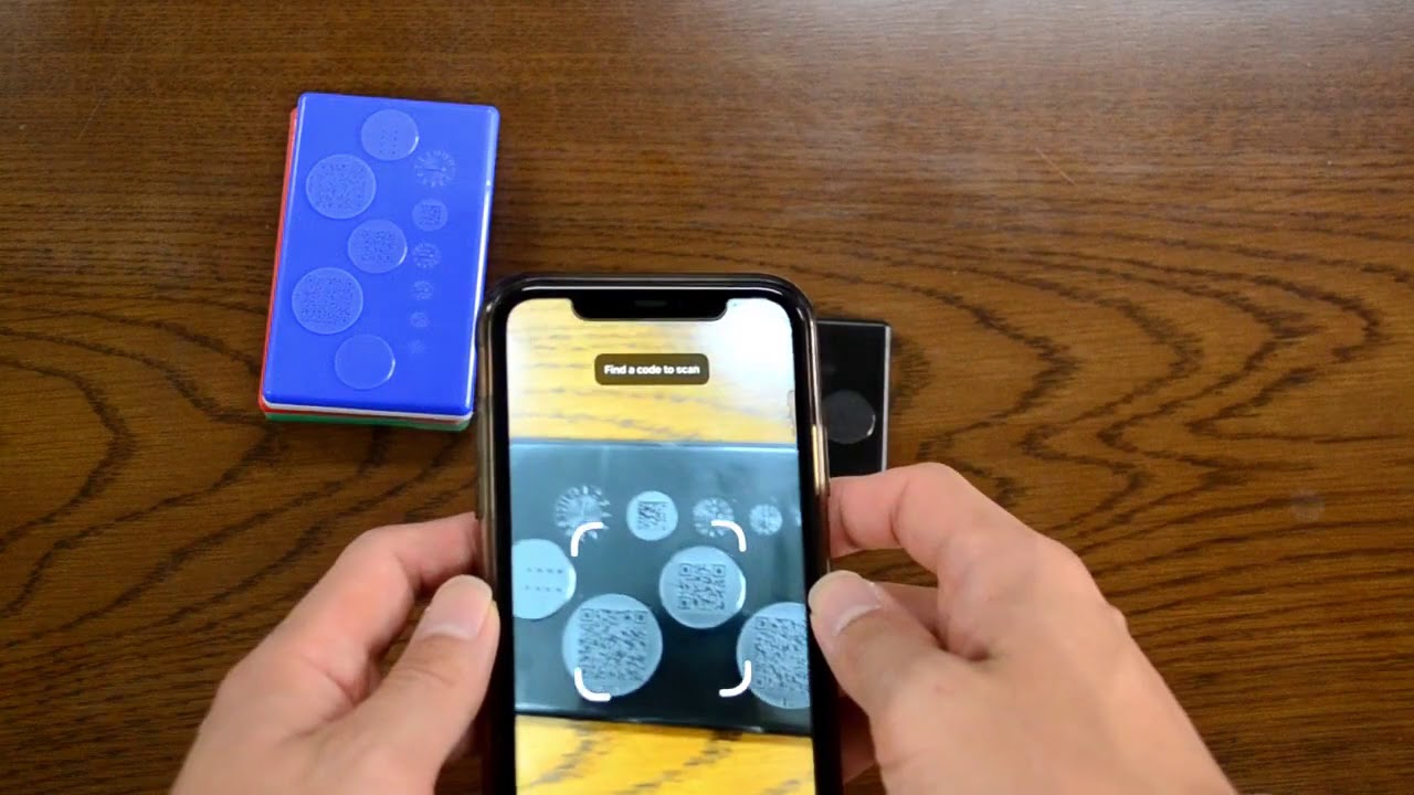 QR code plastic samples marked by QR mold insert - YouTube