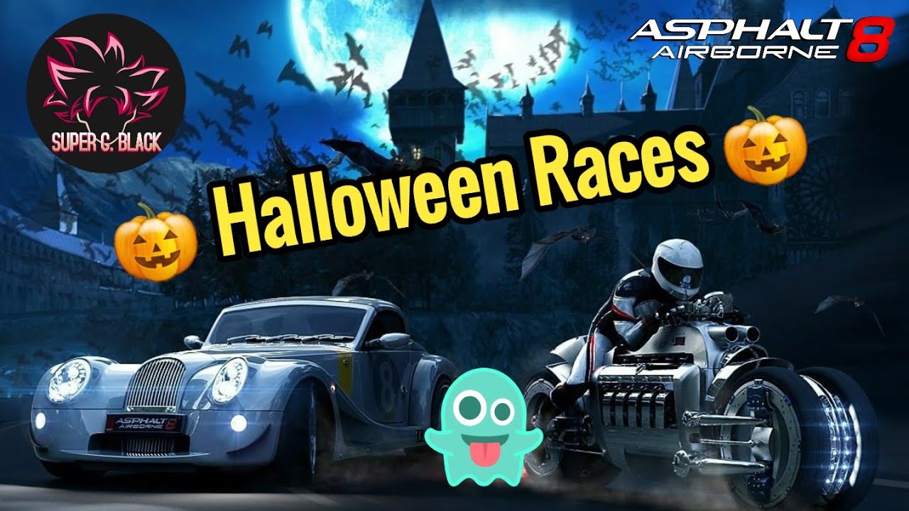 Asphalt 8 | 🎃HALLOWEEN RACES 2020👻 - Random Cars | Super G Black - YouTube