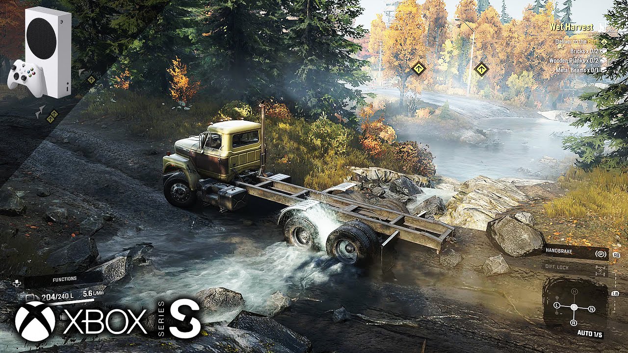 SnowRunner - Xbox Series S Gameplay - YouTube