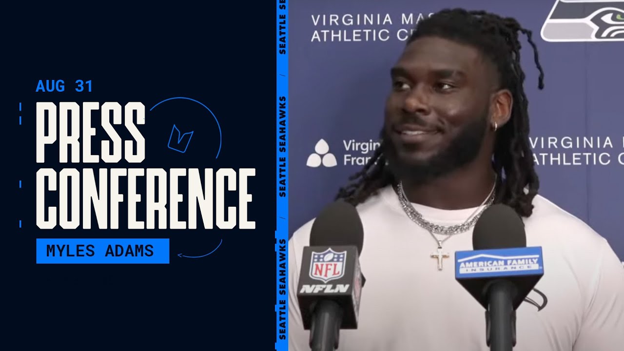 Myles Adams Wednesday Press Conference- August 31 - YouTube
