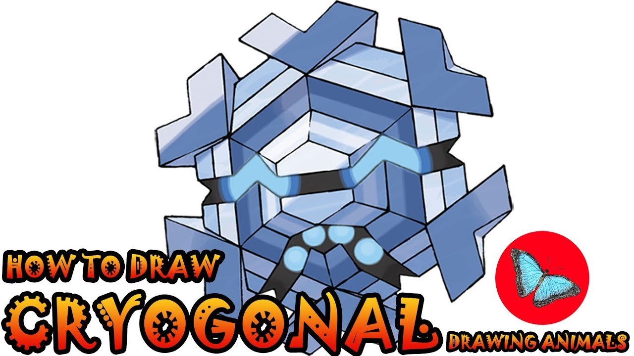 How To Draw Cryogonal Pokemon | Drawing Animals - YouTube