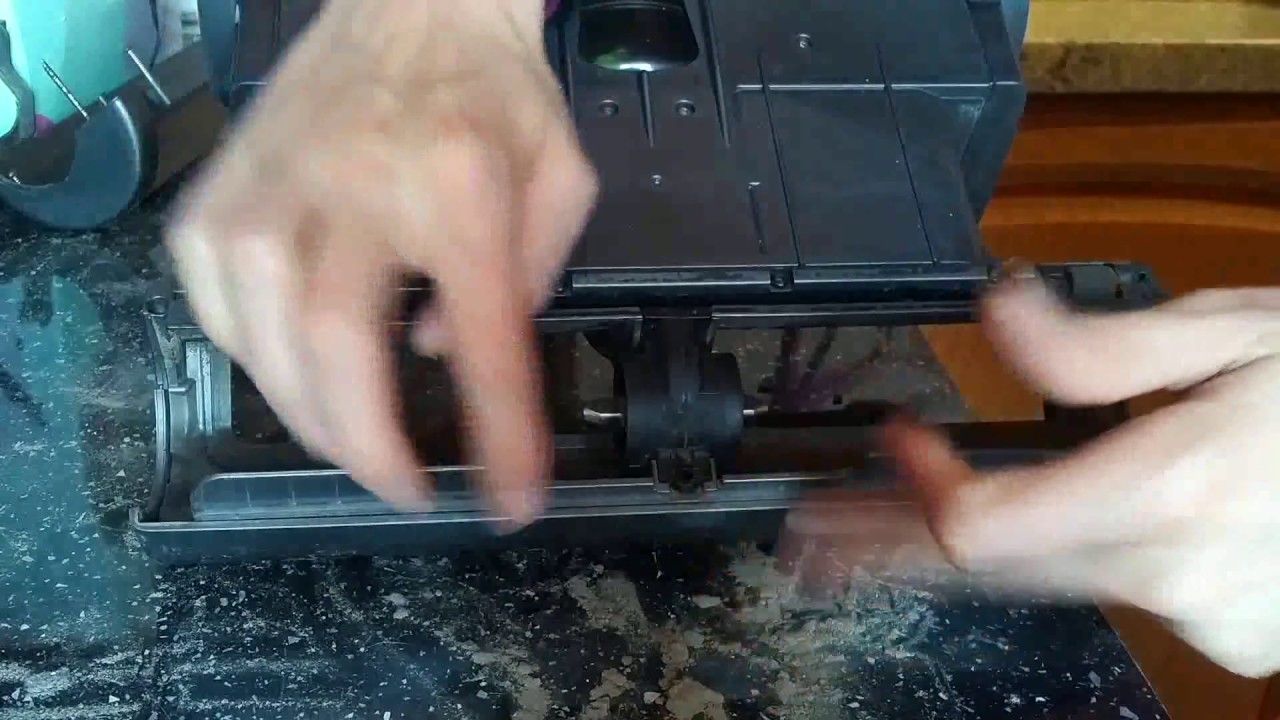 Gtech Airram Mk1 roller removal and plastic cover replacement. - YouTube