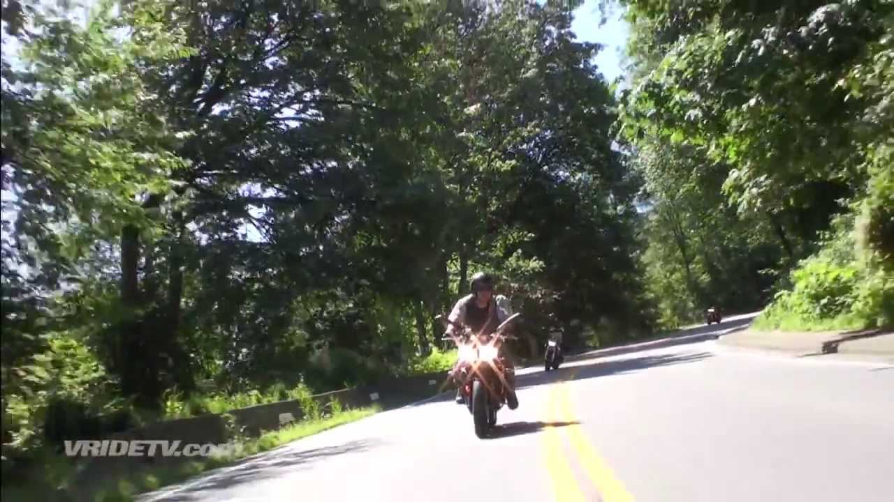 Motorcycle POV front & rear SONY HD cameras: Harley Davidson, Ducati ...