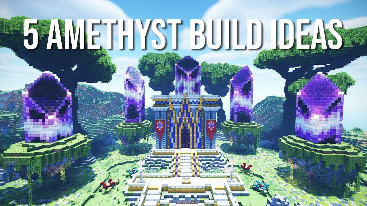 5 Amethyst Build Ideas (Tutorial,No Commentary) - YouTube
