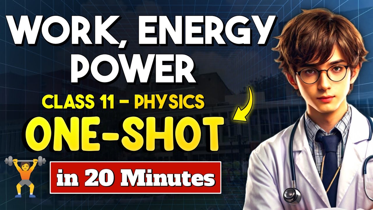 Work Energy And Power ONE SHOT Revision Physics ONE SHOT For NEET work-energy-and-power-one-shot-revision-physics-one-shot-for-neet