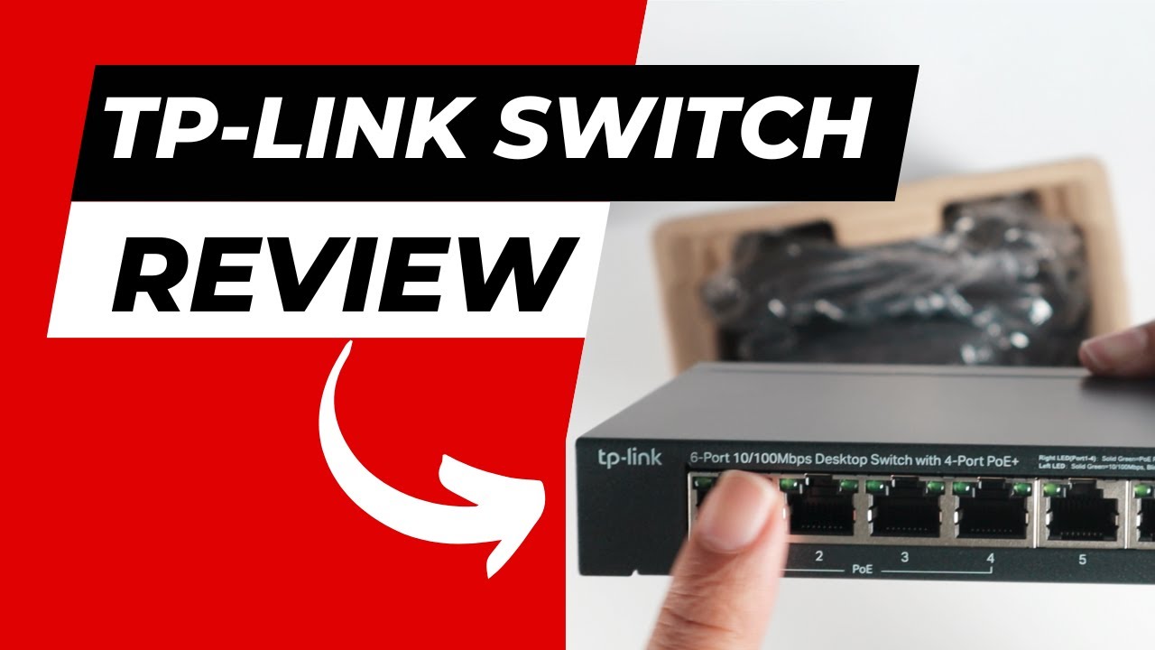 TP Link Switch Unbox (TL-SF1006P) - YouTube