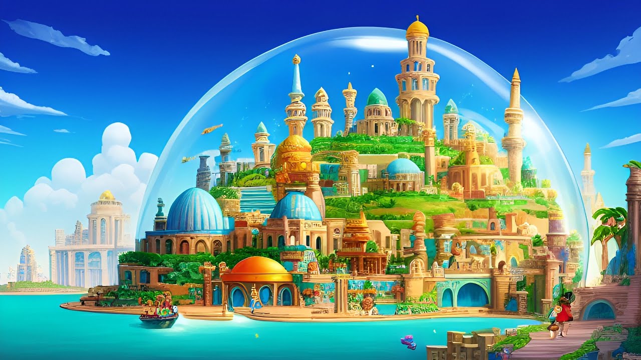 Episode 124 Rebuilding Atlantis part 2 The Second Biome | Bedtime ...