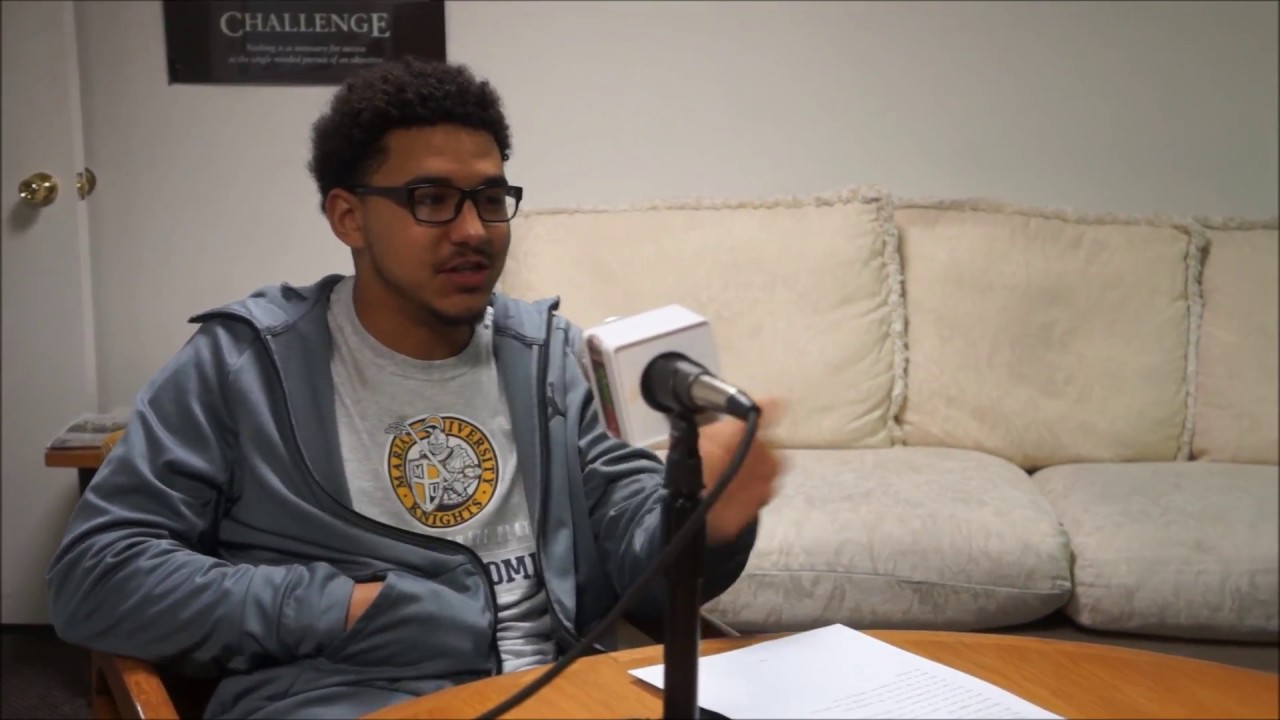 Marian Football TraVon Smith tells a funny memory from his Ben Davis ...