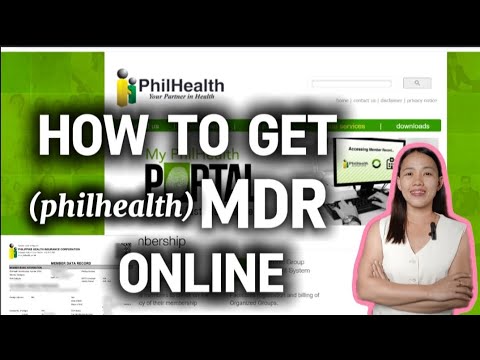 PAANO KUMUHA NG PHILHEALTH MDR ONLINE | MDR PHILHEALTH ONLINE - YouTube