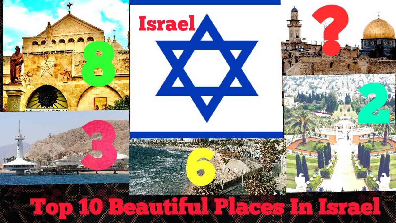Top 10 Most Beautiful Places In Israel 2023 - YouTube